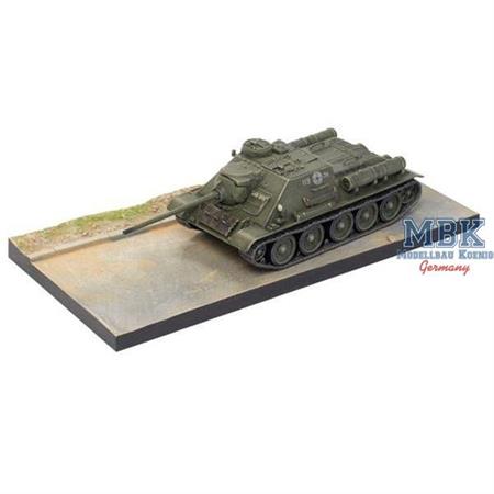 SU-85M Soviet Tank Destroyer w/Diroama Base