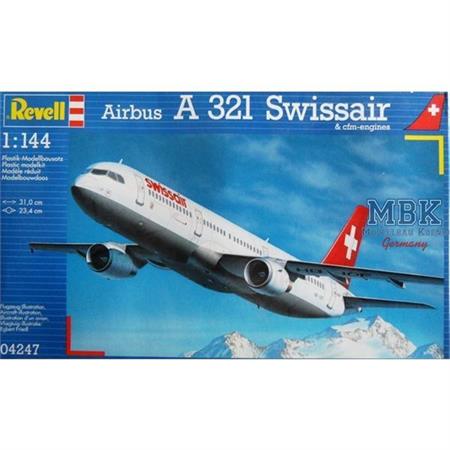 Airbus A321 "Swissair" w/ cfm-Engines