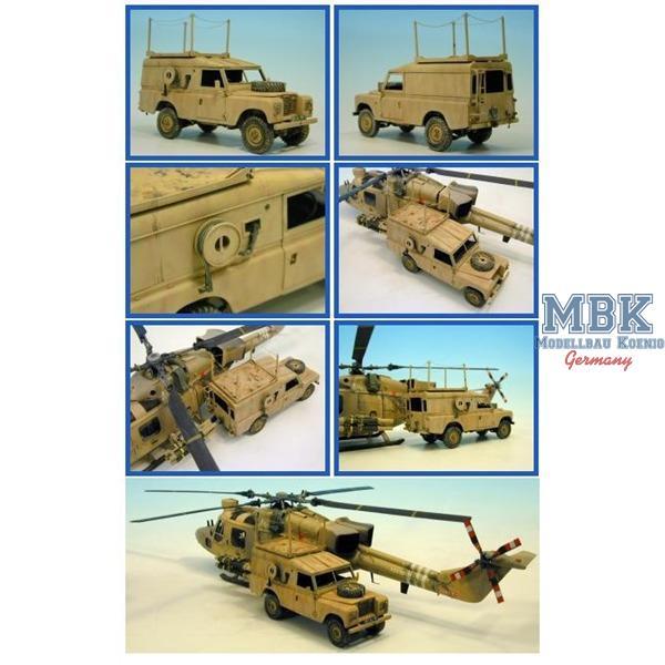 LAND ROVER Series-III Helicopter Support Platform