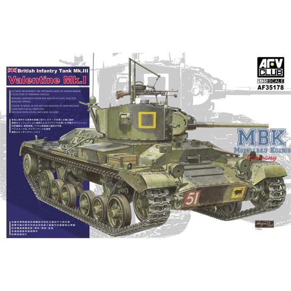 British Infantry Tank Valentine Mk.I