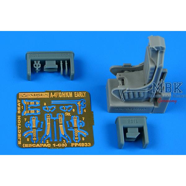 A-4F/G/H/K/M Skyhawk early ejection seat ESCAPAC