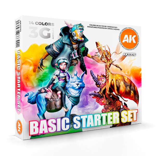 BASIC STARTER SET – 14 COLORS (3. Generation)