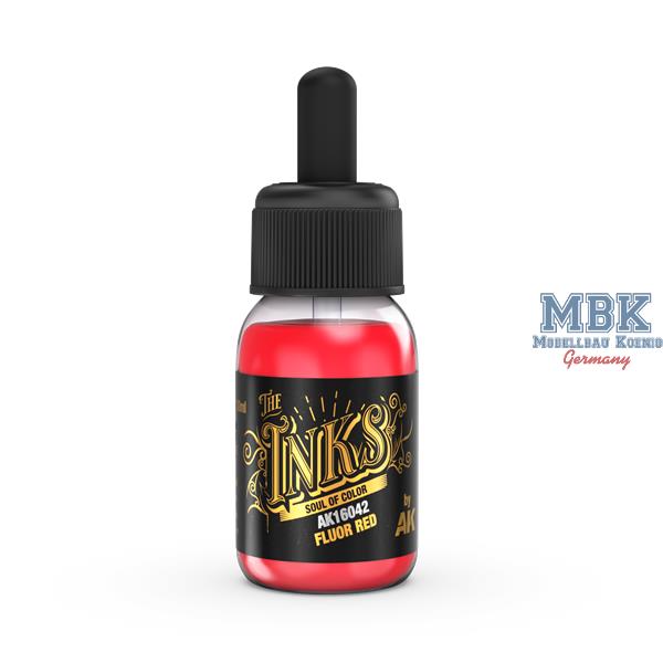 FLUOR RED - The INKS 30ml