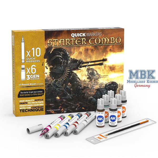 STARTER COMBO QUICK MARKERS + 3GEN SET