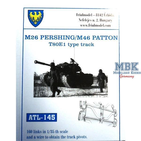 M26 Pershing/M46 Patton T80E1 type track