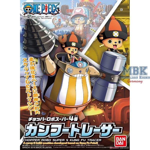 Chopper Robo Super No.4 Kung Fu Tracer (One Piece)