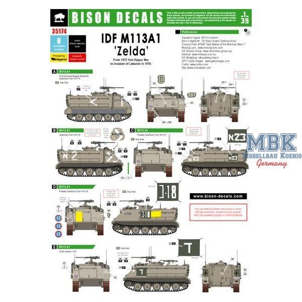 Israeli M113. Yom Kippur War to Lebanon 1978