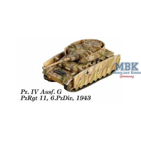Panzer IV Serie - Pz. IV Ausf. G (Pz.Rgt. 11, 6.PzDiv., 1943)