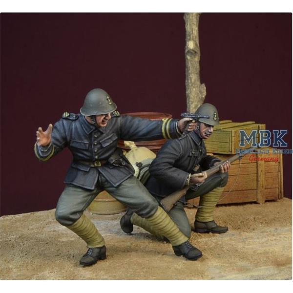 Black Devils in Action, WWII Dutch Army 1940