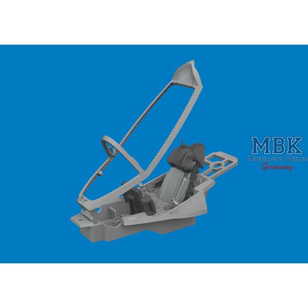 Lockheed-Martin F-35C Lightning II cockpit PRINT