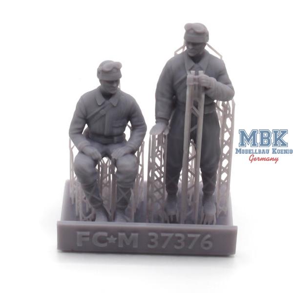 Japanese tank crew WWII (1:35)
