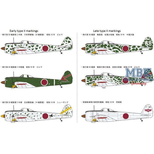 Nakajima Ki-43-II (Type 1 Model A2 Hayabusa/Oscar)