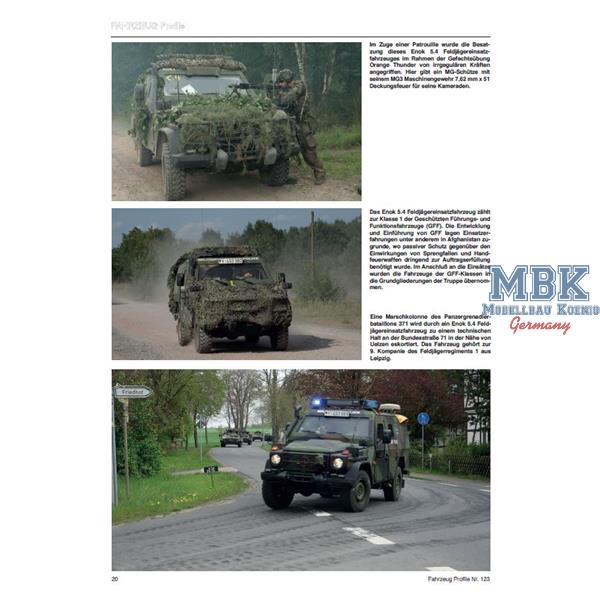 Fahrzeug Profile 123 "Kommando Feldjäger der Bw"