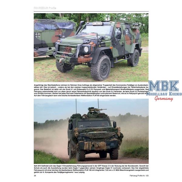 Fahrzeug Profile 123 "Kommando Feldjäger der Bw"