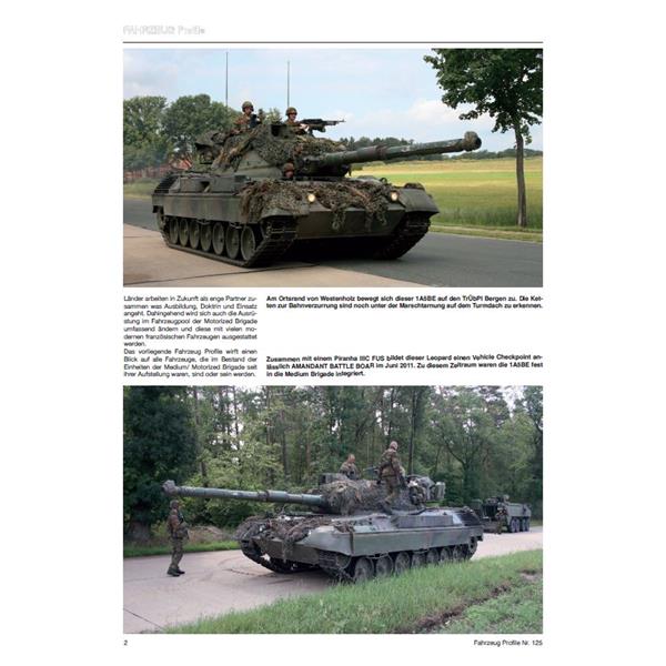 Fahrzeug Profile 125 "Belgiens Mittlere Kräfte"