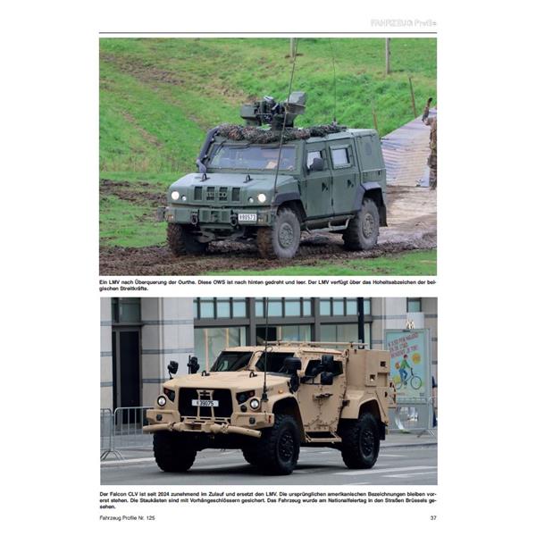 Fahrzeug Profile 125 "Belgiens Mittlere Kräfte"