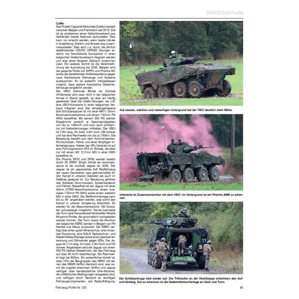 Fahrzeug Profile 125 "Belgiens Mittlere Kräfte"