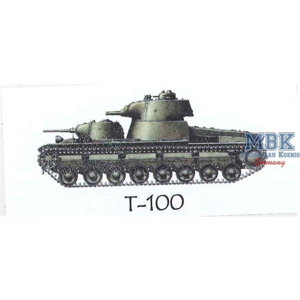Soviet T-100 1:100