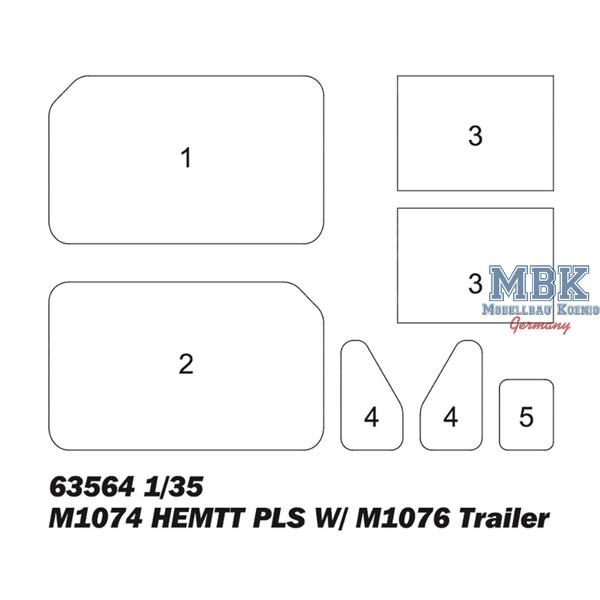 M1074 HEMTT PLS w/M1076 Trailer