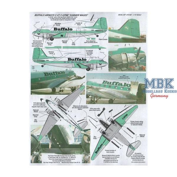 ICE PILOTS DC-3/C-47 "Buffalo Airways" C-GPNR