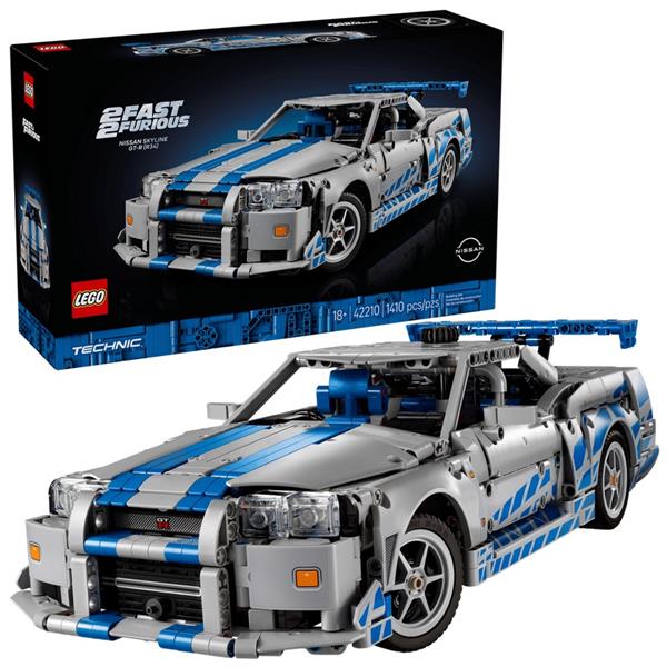 Lego TECHNIC 2 Fast 2 Furious Nissan Skyline GT-R