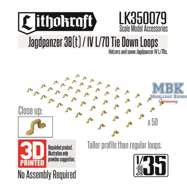 Jagdpanzer 38(t) / IV L/70 Tie Down Loops