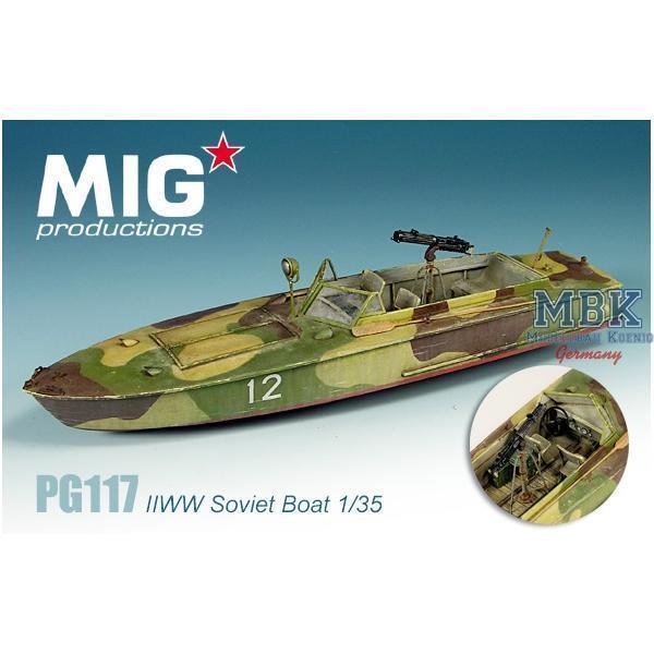 PG117 Soviet Fast Boat IIWW - complete kit
