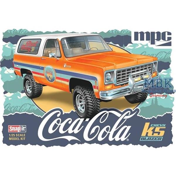 Super Snap Chevy K5 Blazer Coca Cola 1:25