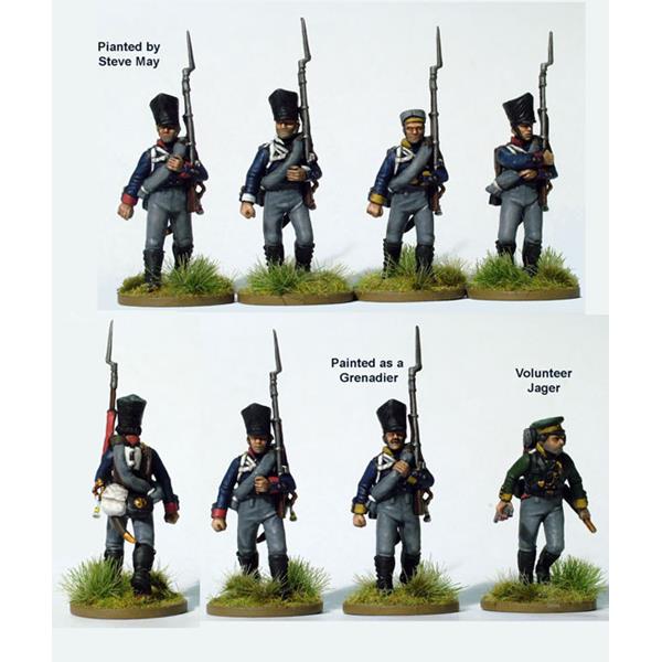 Prussian Line Infantry + Volunteer Jagers 1813-15