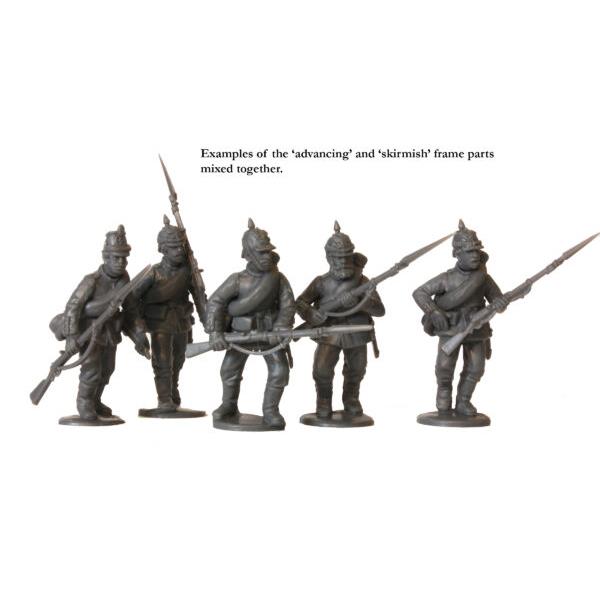 Prussian Infantry adv.-Franco/Prussian War 1870-71