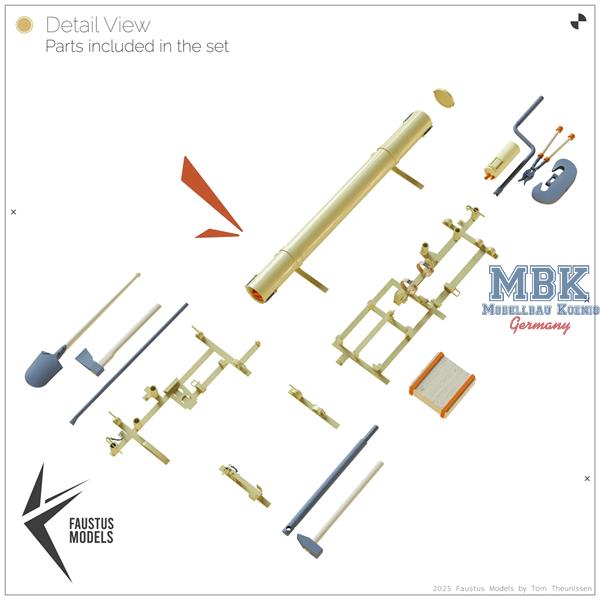 Panther Ausf. A Tools Empty (Separated)