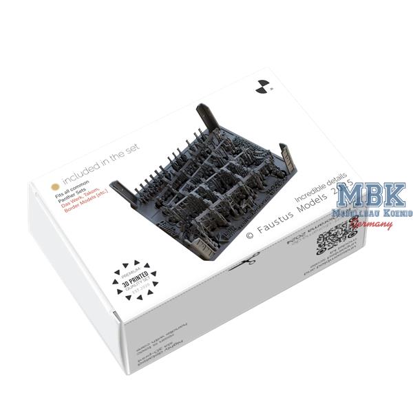 Panther Ausf. A Hull Track Racks - Empty