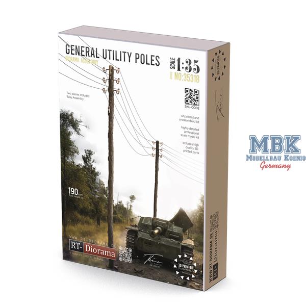 General Utility Poles / Strommasten