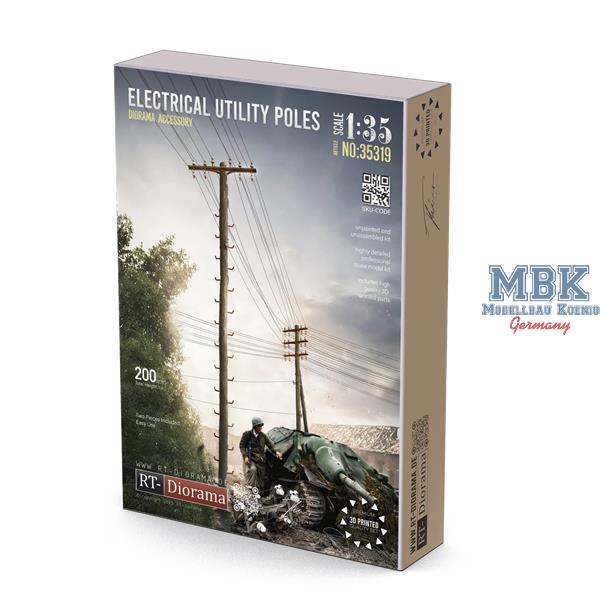 Electrical Utility Poles / Strommasten