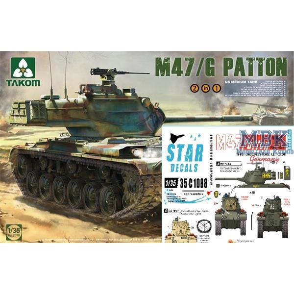 Special: M-47 Patton inkl.Star Decals: Middle East
