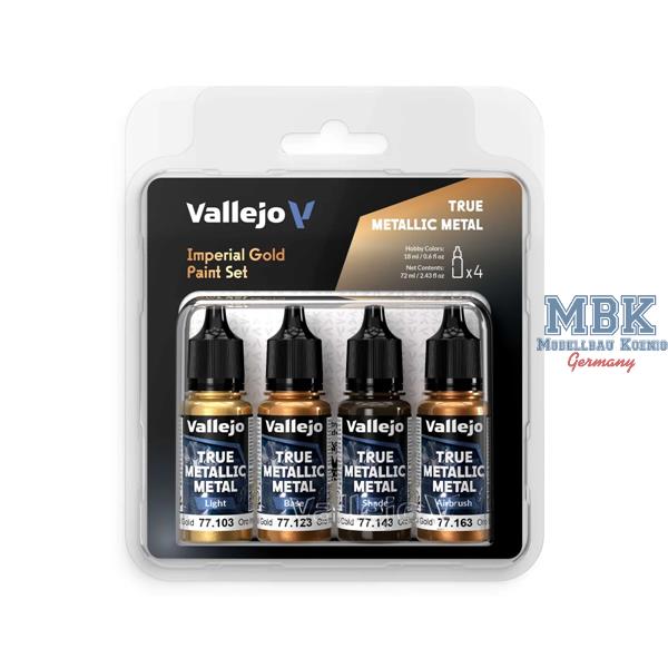 True Metallic Metal Paint Set - Imperial Gold