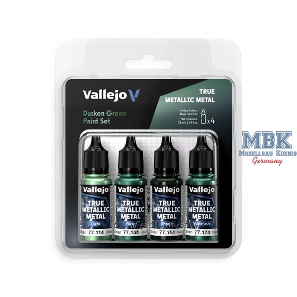 True Metallic Metal Paint Set - Dusken Green