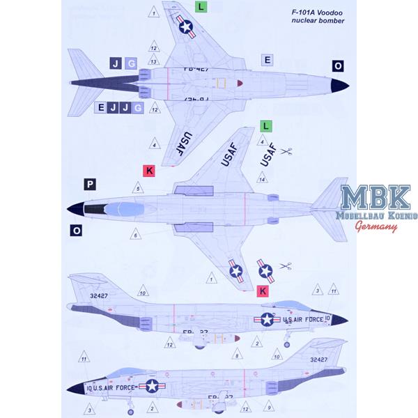 F-101A Voodoo (Nuclear bomber)