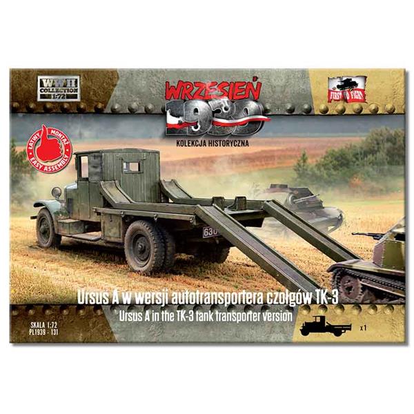 Wrzesien 1939 #131 (Ursus A TK-3 tank transporter)
