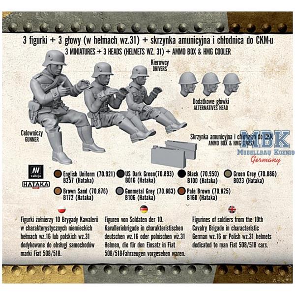 Polish Crew Fiat 508/518 from 10th Cavalry Brigade